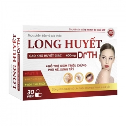 Long Huyết Dr TH 30 viên – Hỗ trợ giảm triệu chứng phù nề, sưng tấy do ...